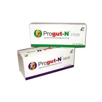 Progut N (375mg+20mg) Tablet 10's Strip