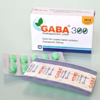 Gaba 300mg Tablet 10's Strip