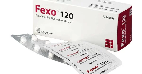 Fexo 120mg tablet 10's strip