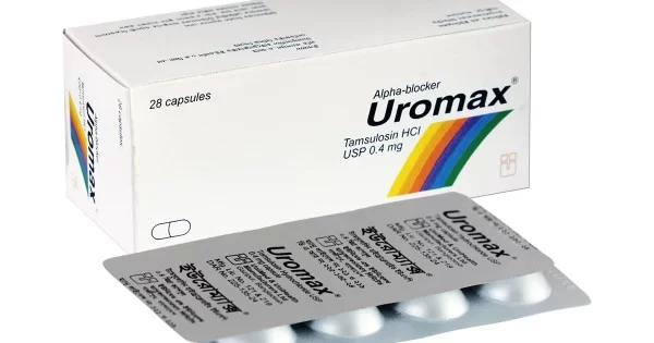 Uromax capsule (Tamsulosin hydrochloride INN 0.4mg/capsule) 28's pack